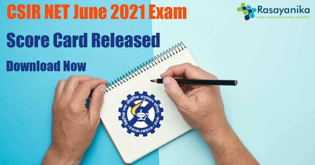 CSIR-NET 2021 Score Card Released - Download Now