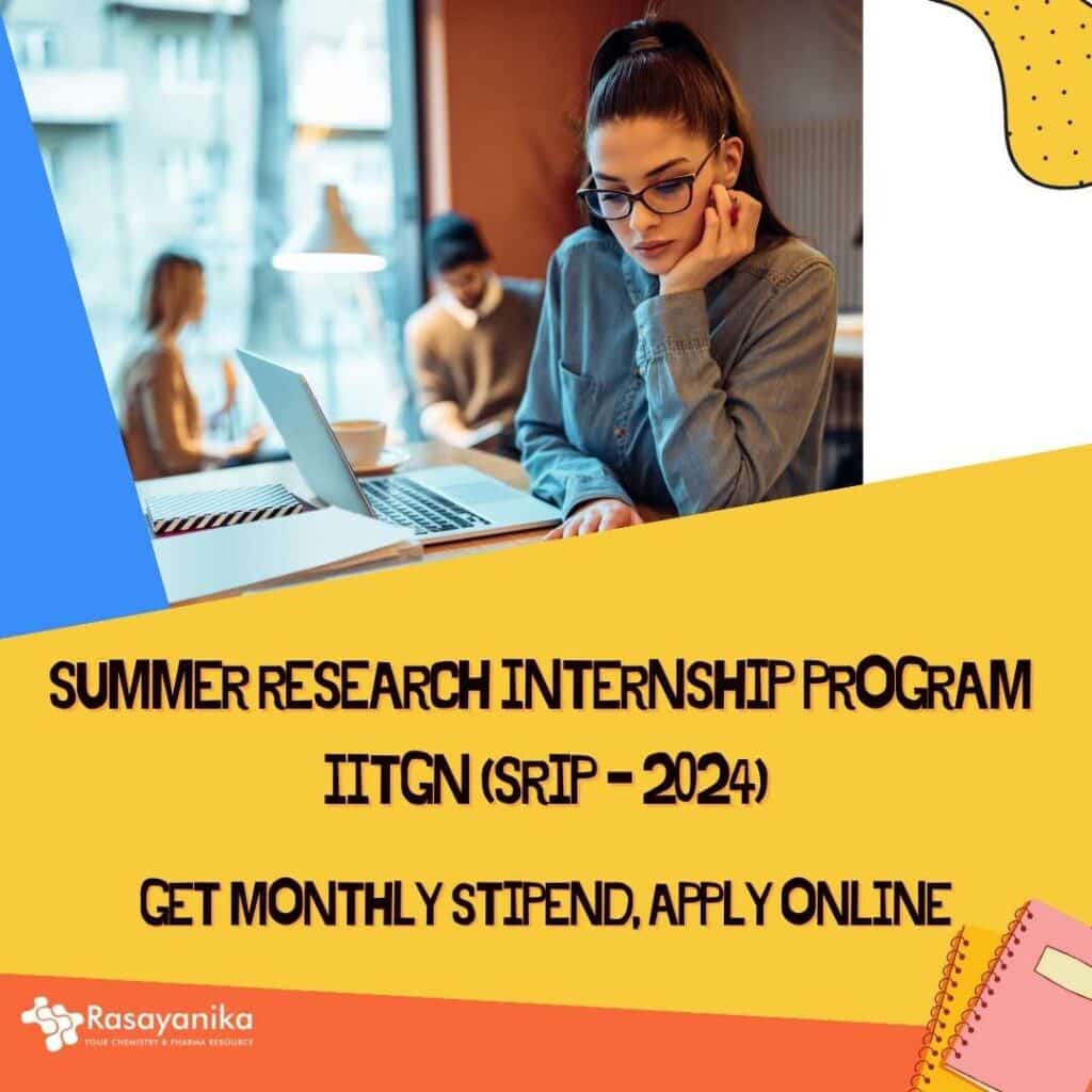 Summer Research Internship 2024 - SRIP at IITGN, Apply Online