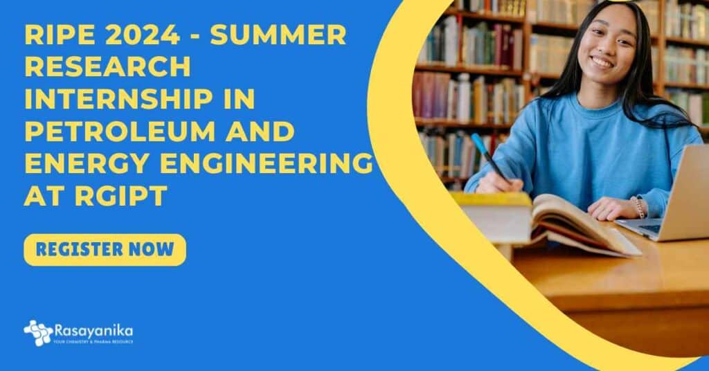 RIPE 2024 - Summer Research Internship in Petroleum & Energy