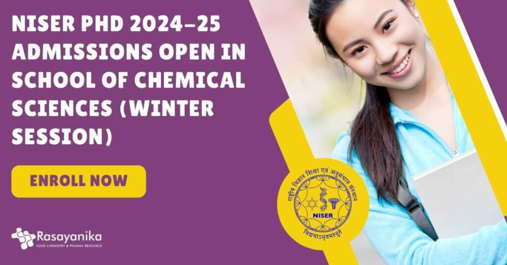 NISER PhD 2024-25 Admissions Open (Winter Session), Apply