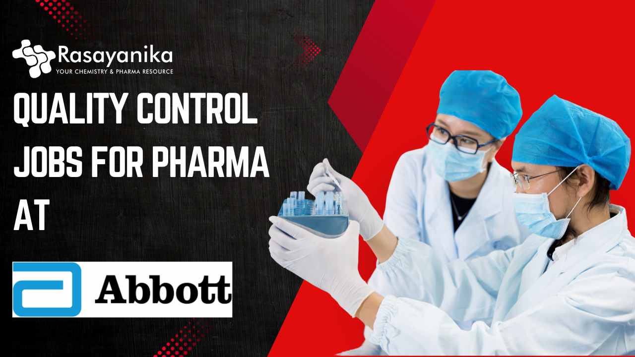 Quality Control Jobs Abbott - Apply Now