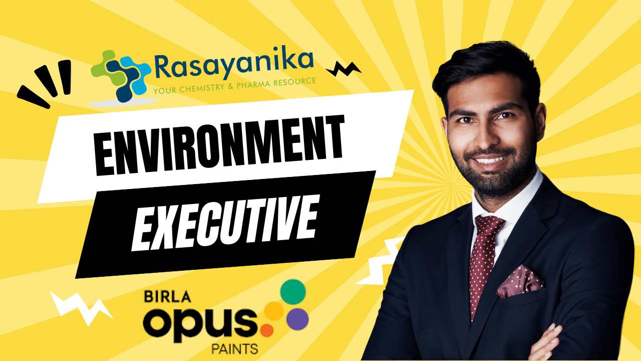 Environment Executive – Paints Manufacturing Job at Opus
