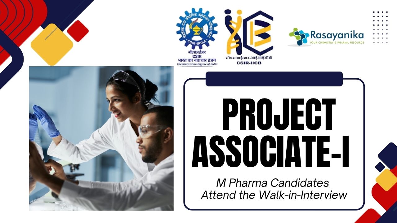 IICB Project Associate-I Vacancy