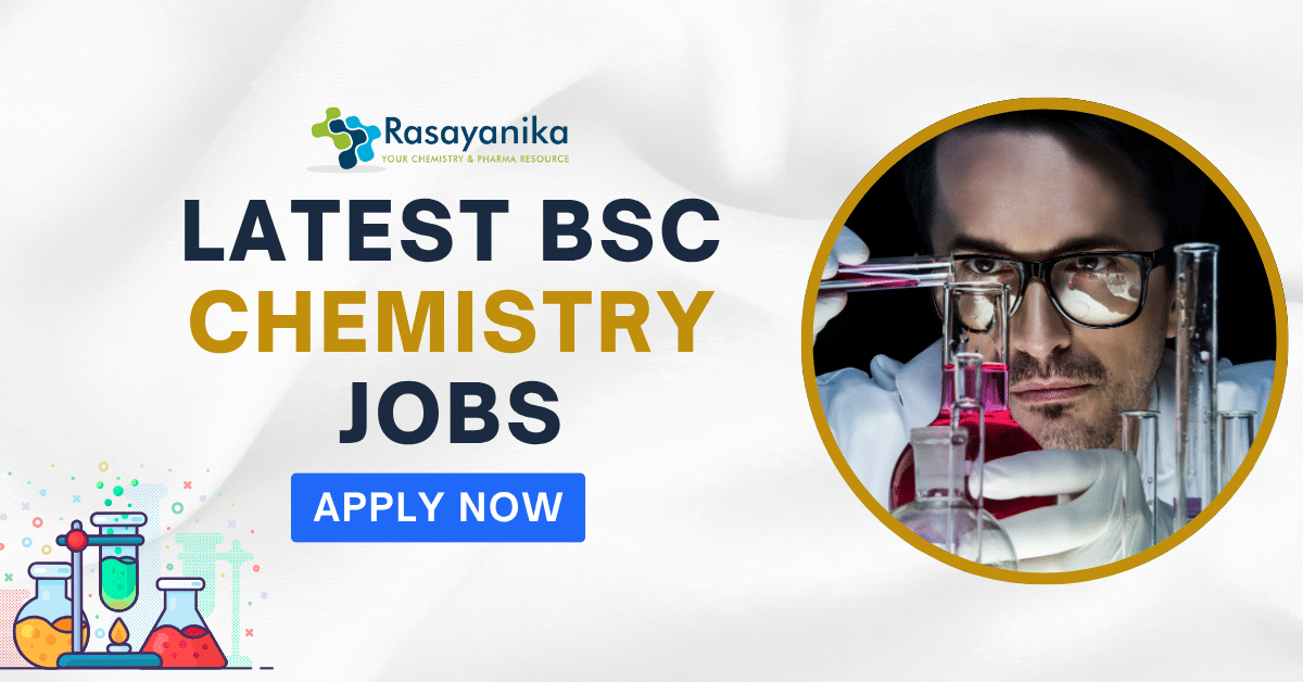 Latest BSc Chemistry Jobs – Research Associate Job at Alkem