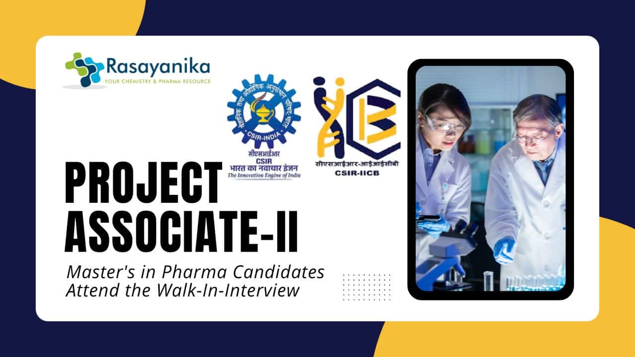 Project Associate-II at IICB