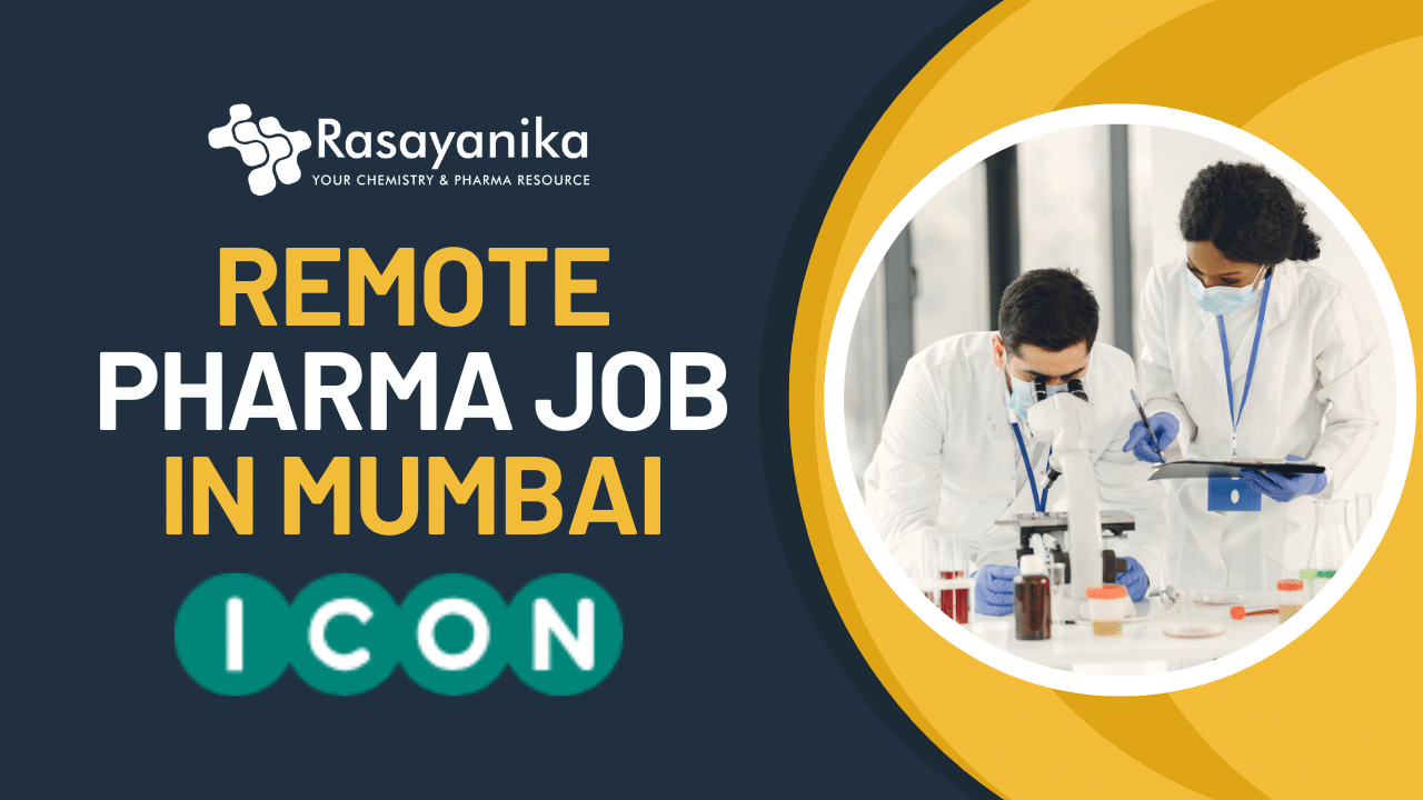 Remote Pharma Job in Mumbai – Clinical Research Job at ICON