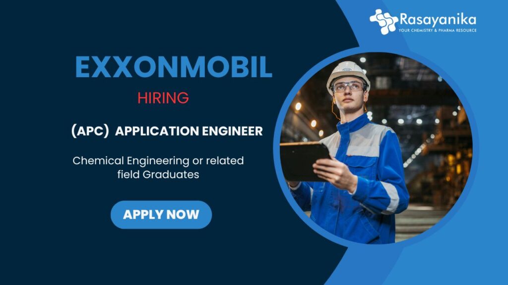 Chemical Engineering Jobs in Bengaluru at ExxonMobil