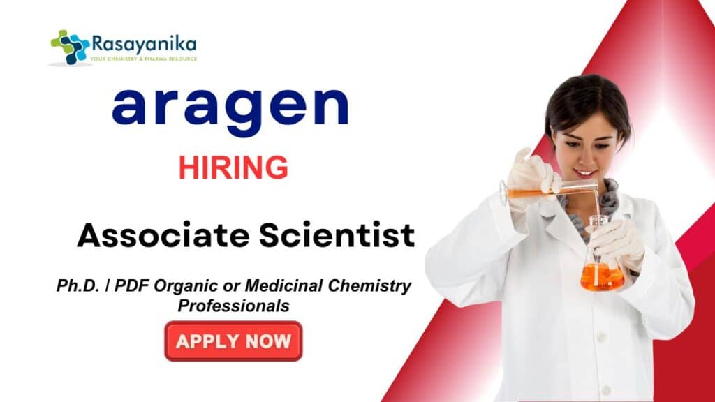 Associate Scientist Position at Aragen Life Sciences