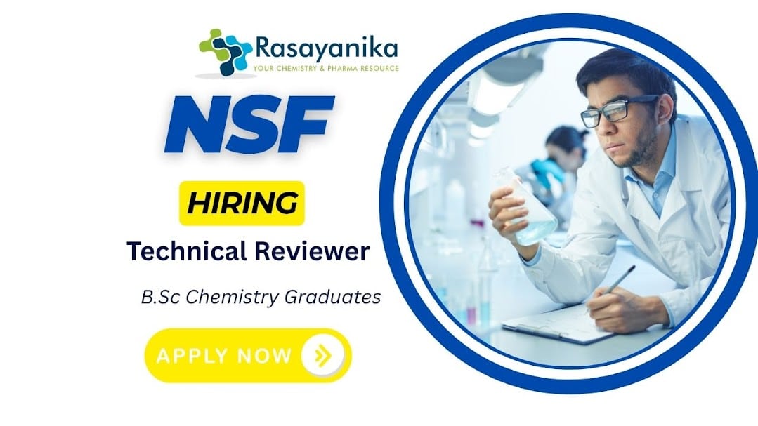 Technical Reviewer Job NSF Water Systems India Apply Now