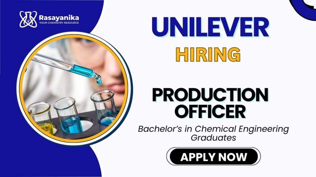 Unilever Careers: Chemical Engineering Job | Production Officer