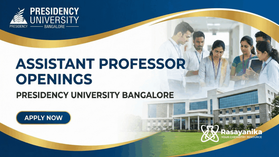 Assistant Professor Openings in Bangalore | Apply Now