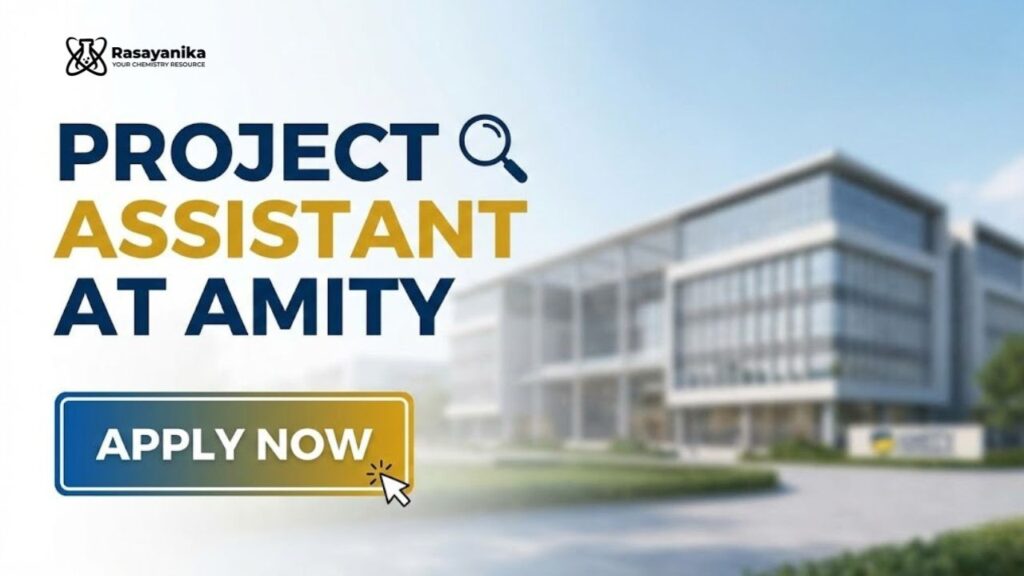 Amity Careers: Project Assistant Jobs | Apply Now