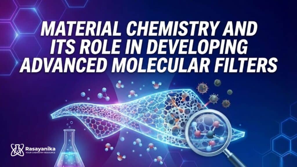 Material Chemistry and Its Role in Developing Molecular Filters