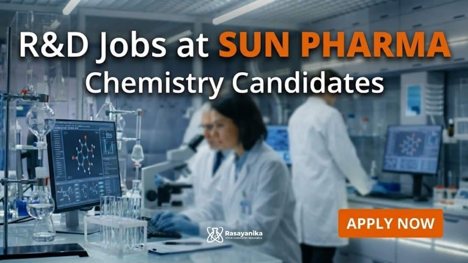 R&D Jobs at Sun Pharma | Chemistry Candidates | Apply Now
