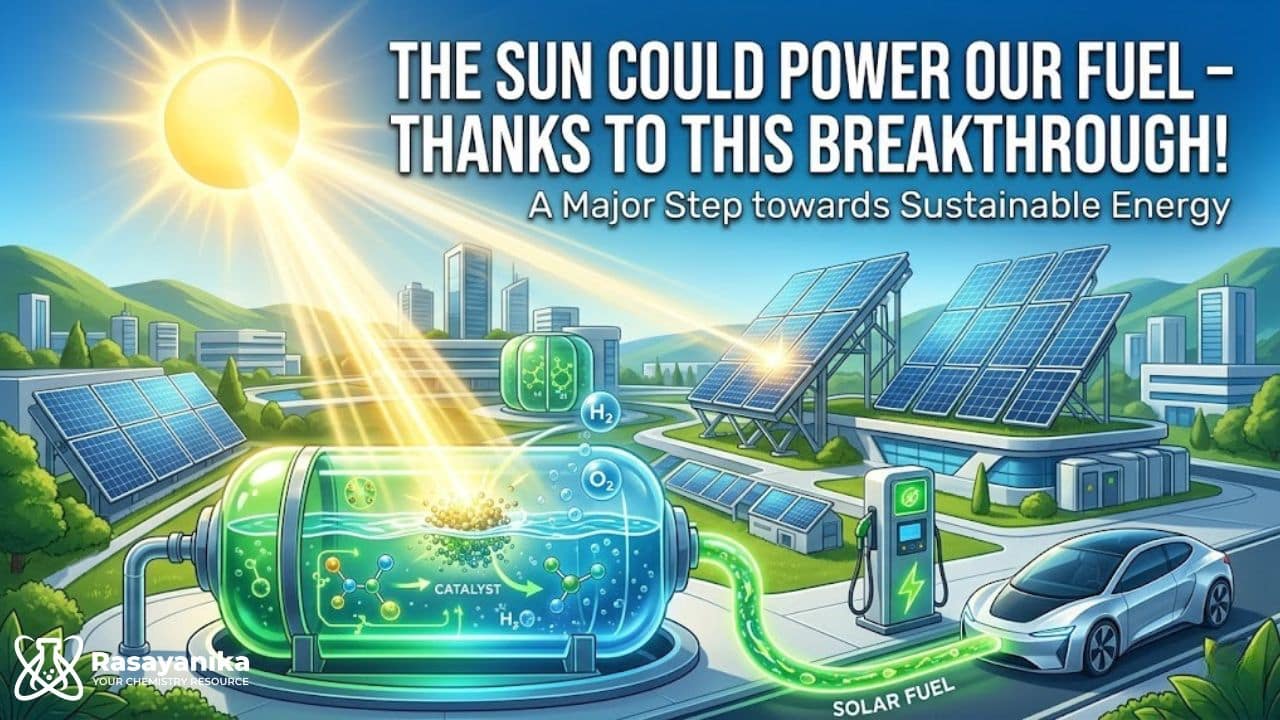 Scientists Develop New Material to Produce Fuel from Sunlight